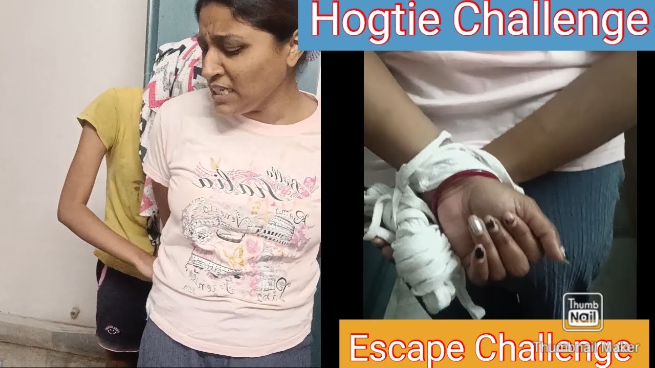 Ike Escape Challenge Struggle Video Hogtie Challenge Cleave Gag