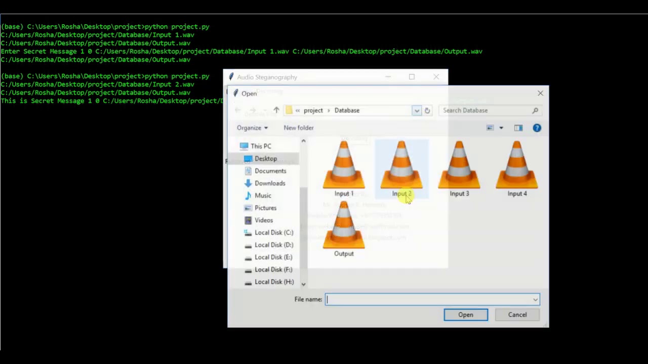 Audio Steganography Using Python Source Code Secret Message Hiding In