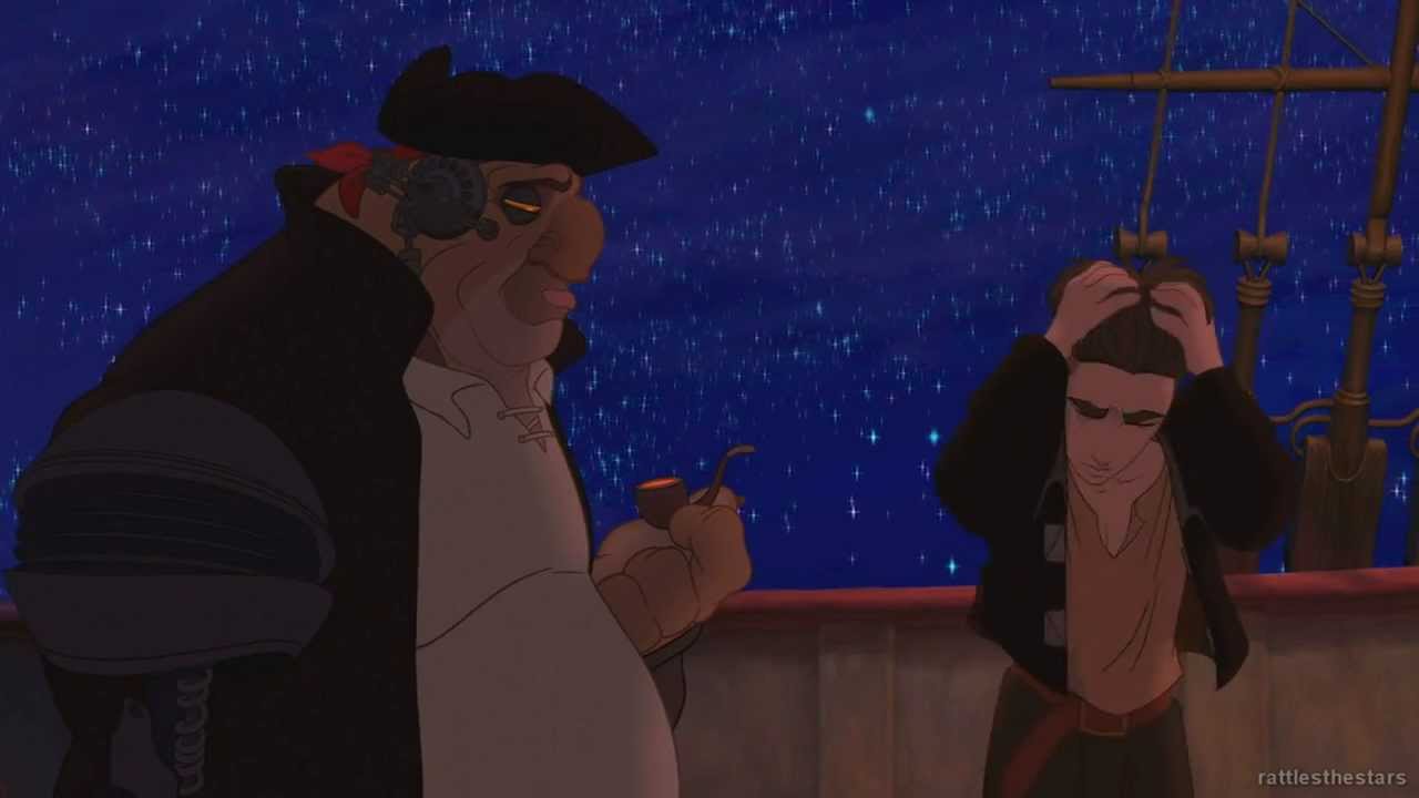 Treasure Planet Silver S Speech To Jim Blu Ray Youtube