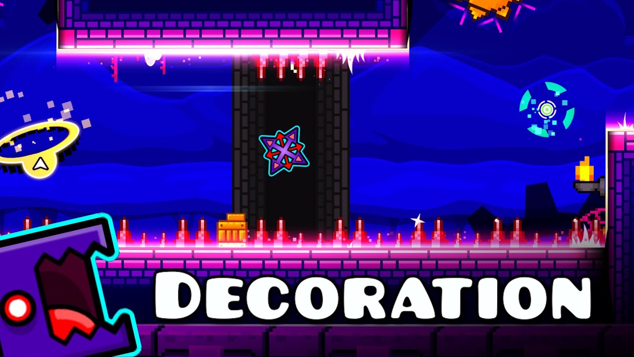 How To Decorate Your Geometry Dash Layout Part 6 Youtube