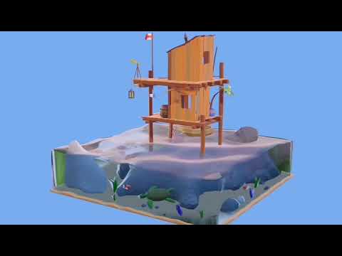 Sea Shack Blender Tutorial From Grant Abbitt Completed Youtube