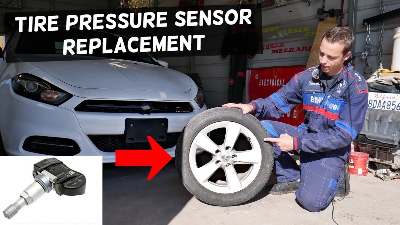 How To Replace Tpms Sensor Tire Pressure Sensor Location And