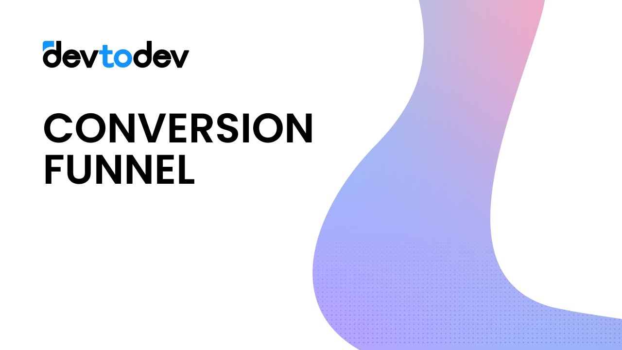 Devtodev Conversion Funnel Report Youtube
