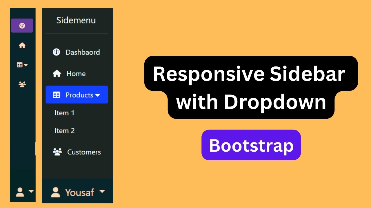 Sidebar Menu Bar In Bootstrap At Catherine Saba Blog