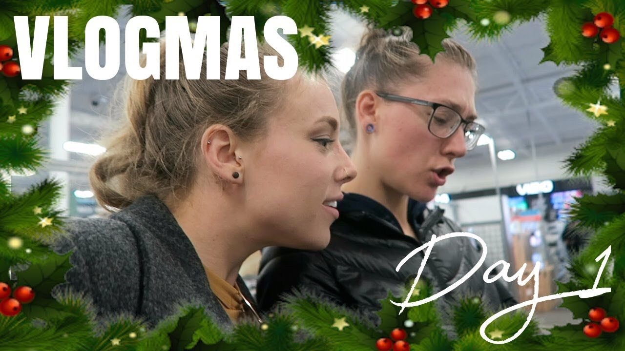 Vlogmas Day 1 Our First Vlogmas Youtube