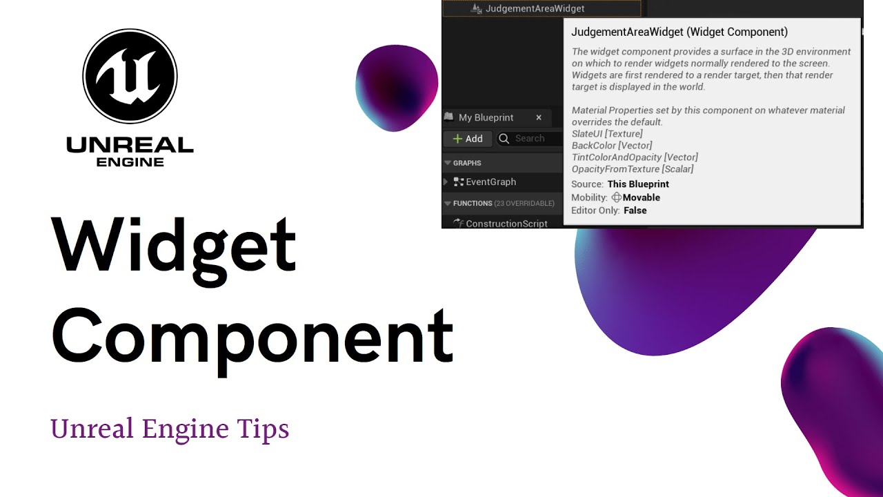 Widget Component Unreal Engine 5 Youtube