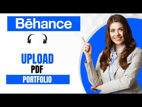 How To Upload Pdf Portfolio On Behance Best Method Youtube
