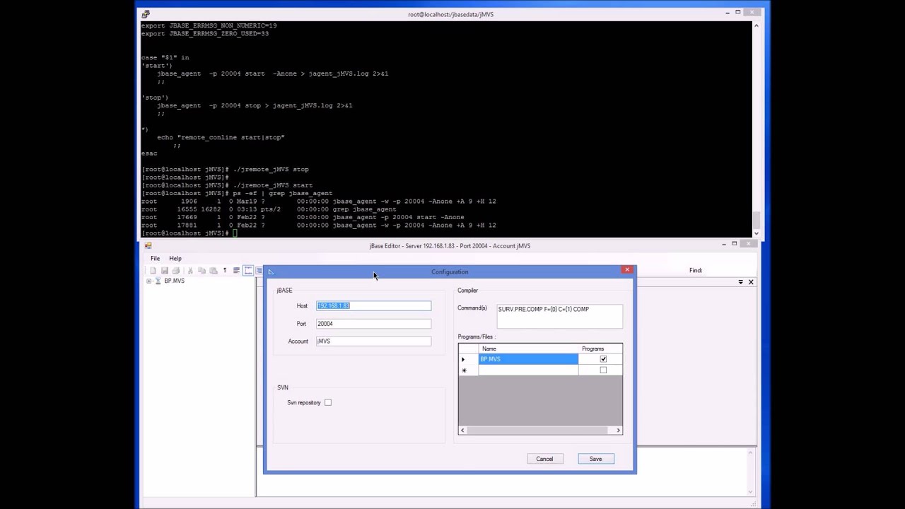 Jbaseeditor An Editor For Jbase Youtube