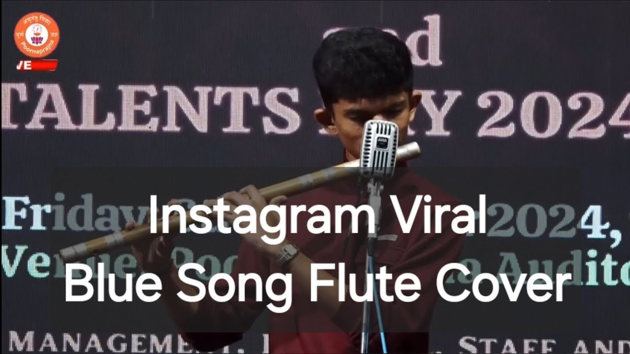 Blue Song Flute Cover Youtube