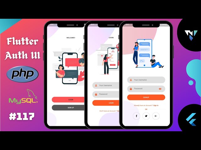 Flutter Login Page Ui Speed Code Flutter Build Apps For Any Screen