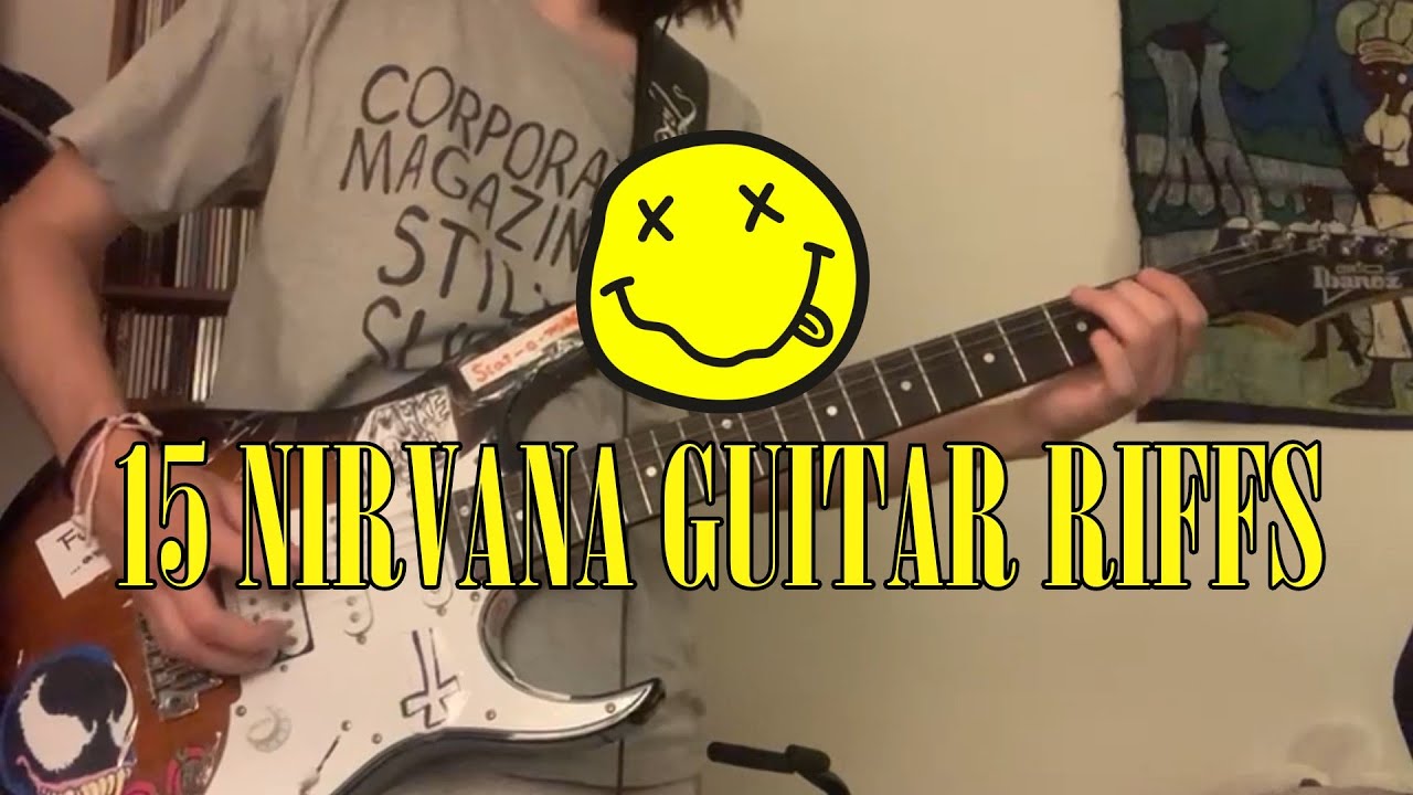 15 Nirvana Guitar Riffs Youtube