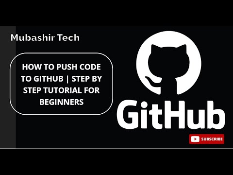 How To Push Code To Github Step By Step Tutorial Youtube