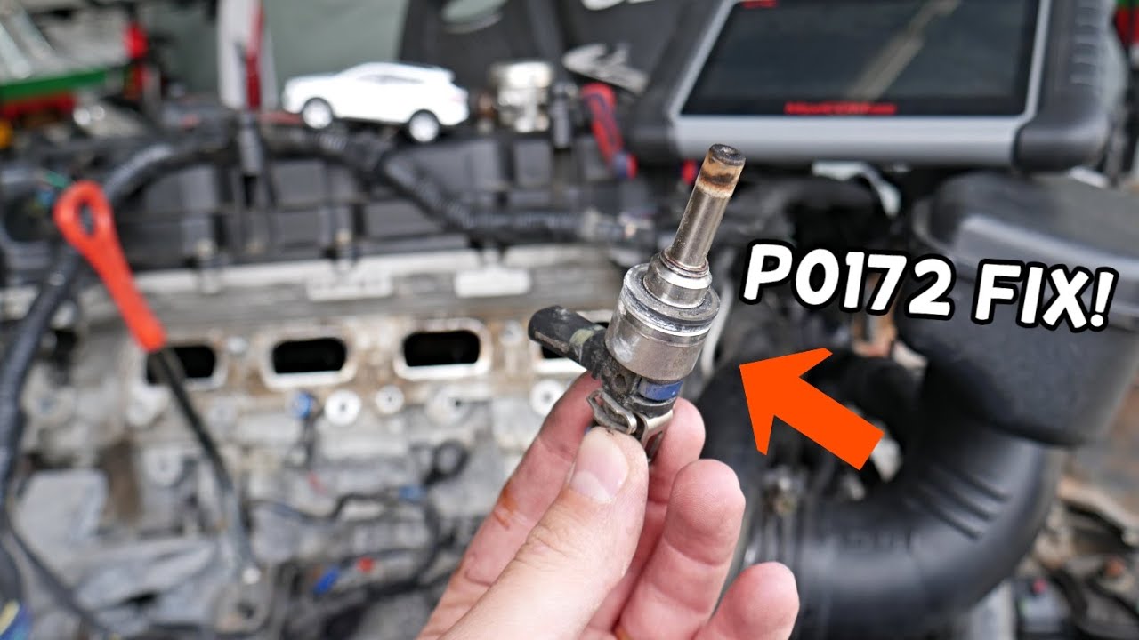 Hyundai Santa Fe Code P0172 System Too Rich Bank 1 Check Engine Light