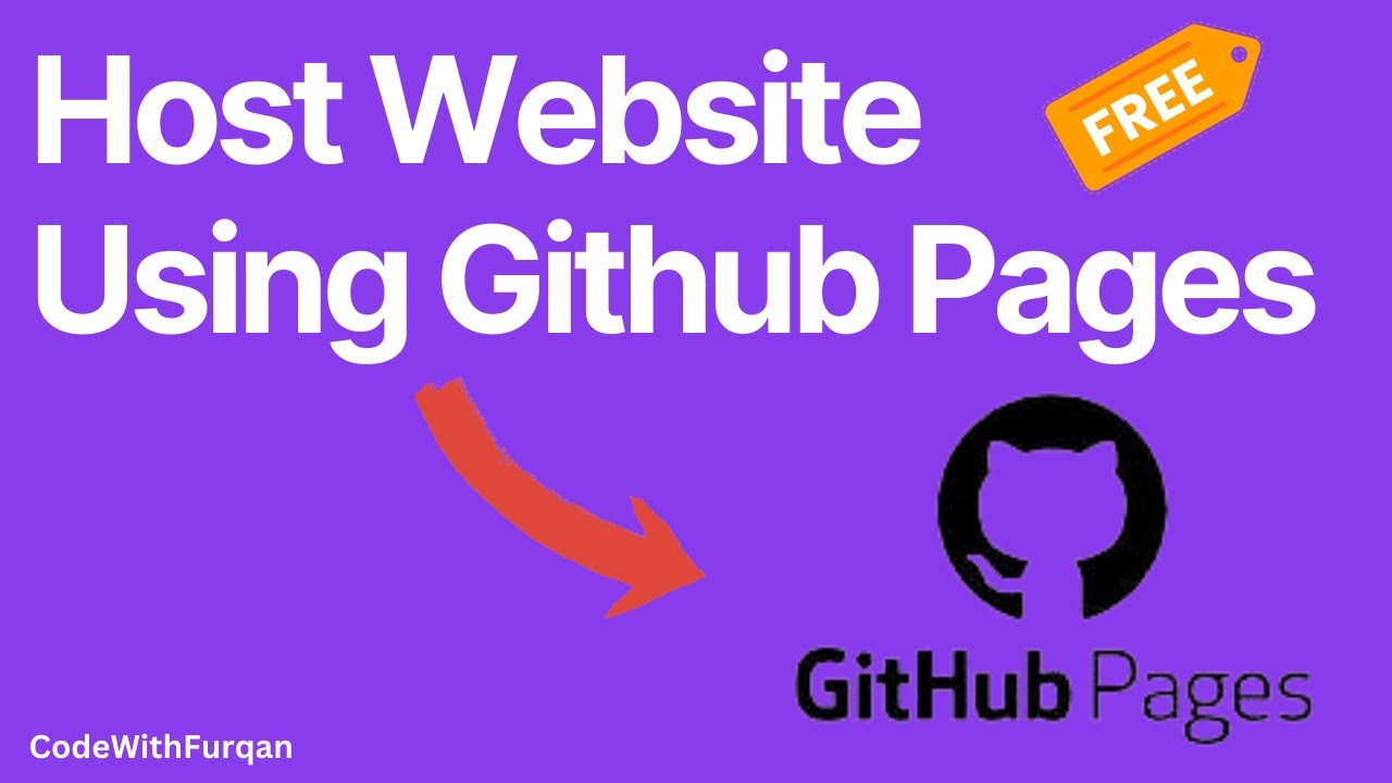 How To Host Website For Free Using Githubрџ ґ Youtube