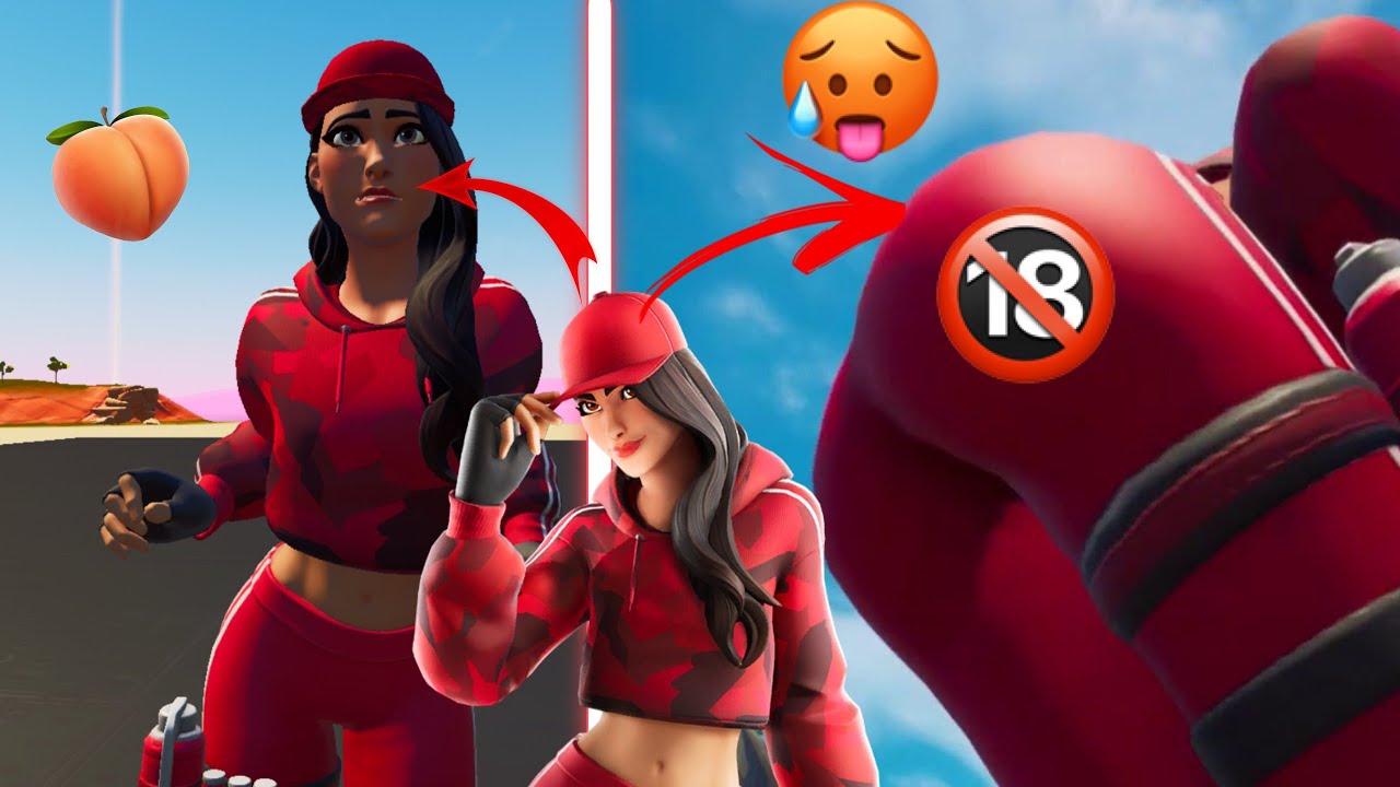 Fortnite Thicc Ruby Skin Performs Party Hips рџќ рџґµ Thicc Queen