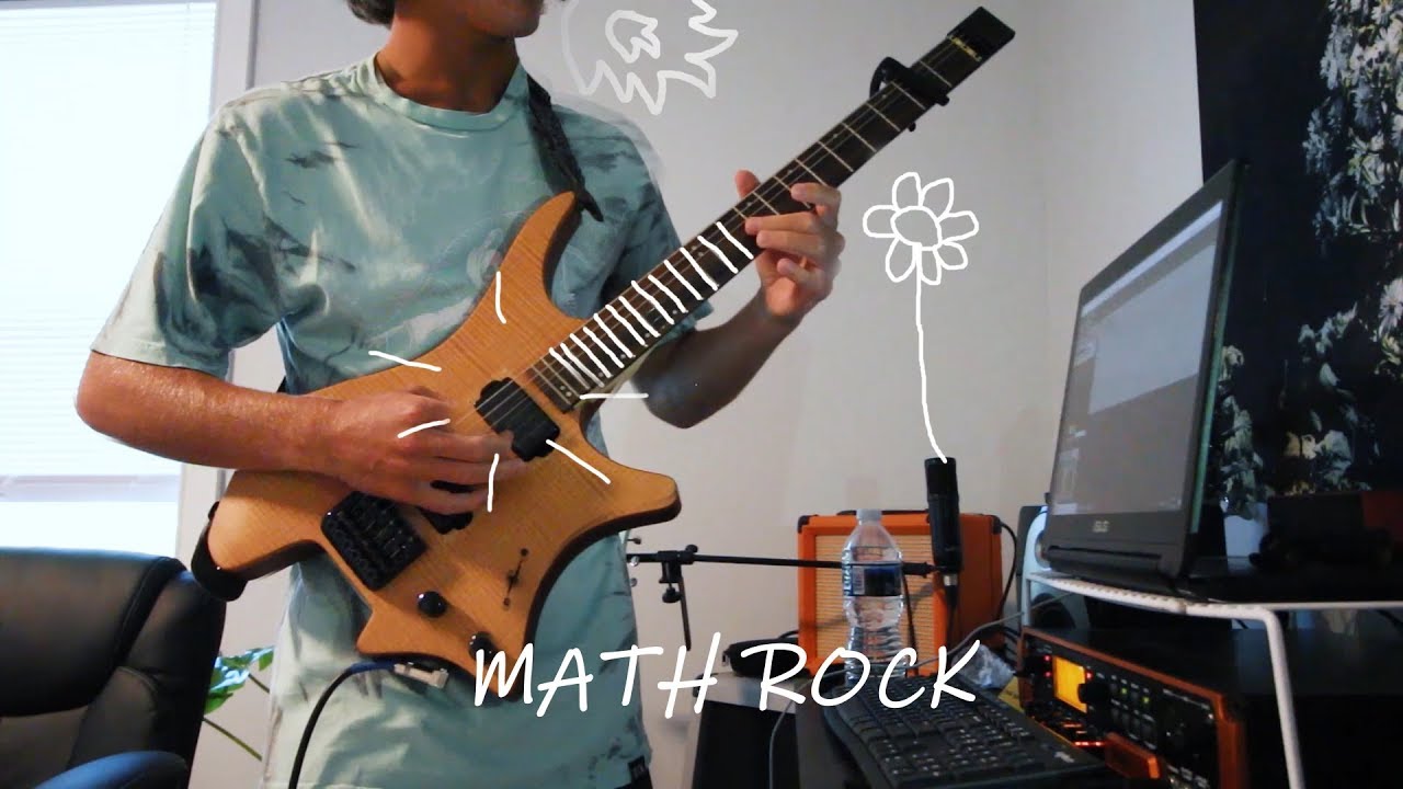 Math Rock Guitar Riff 1 Youtube