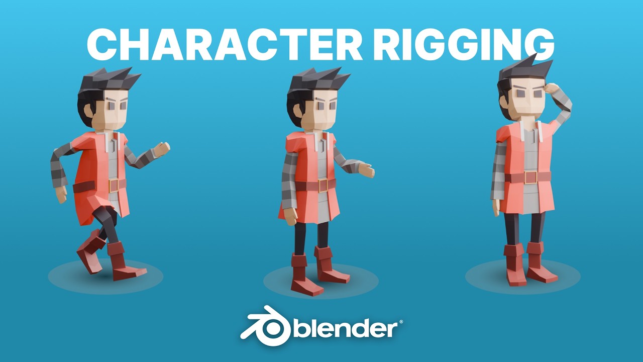 Quickly Rig Characters In Blender Complete Tutorial In Minutes Youtube