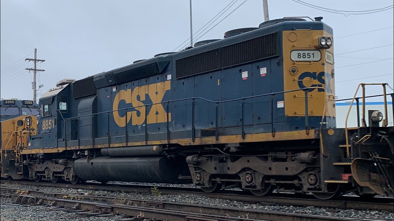 Csx M410 11 With Xcr Sd40 2 Trailing 4th Youtube