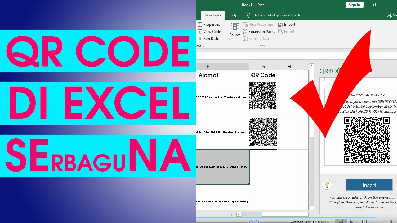 Cara Membuat Qr Code Otomatis Di Spreadsheet Dendiblogku