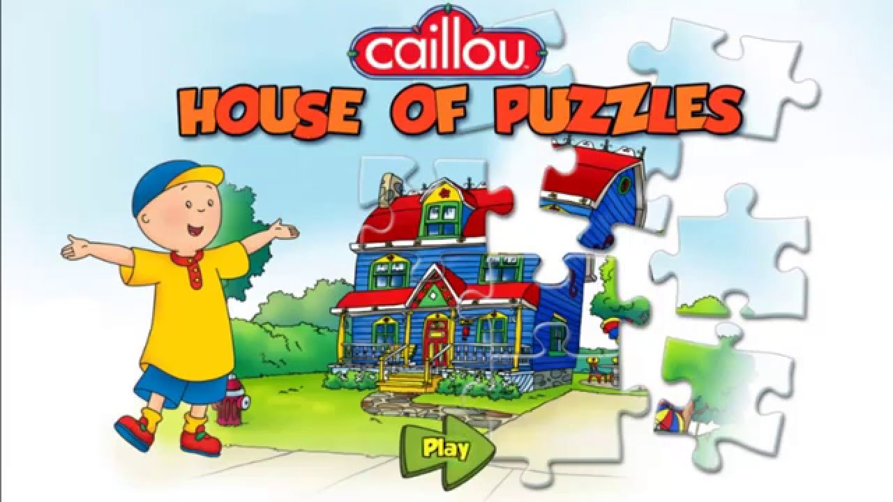 Caillou Budge Studios House Of Puzzles Gameplay Youtube