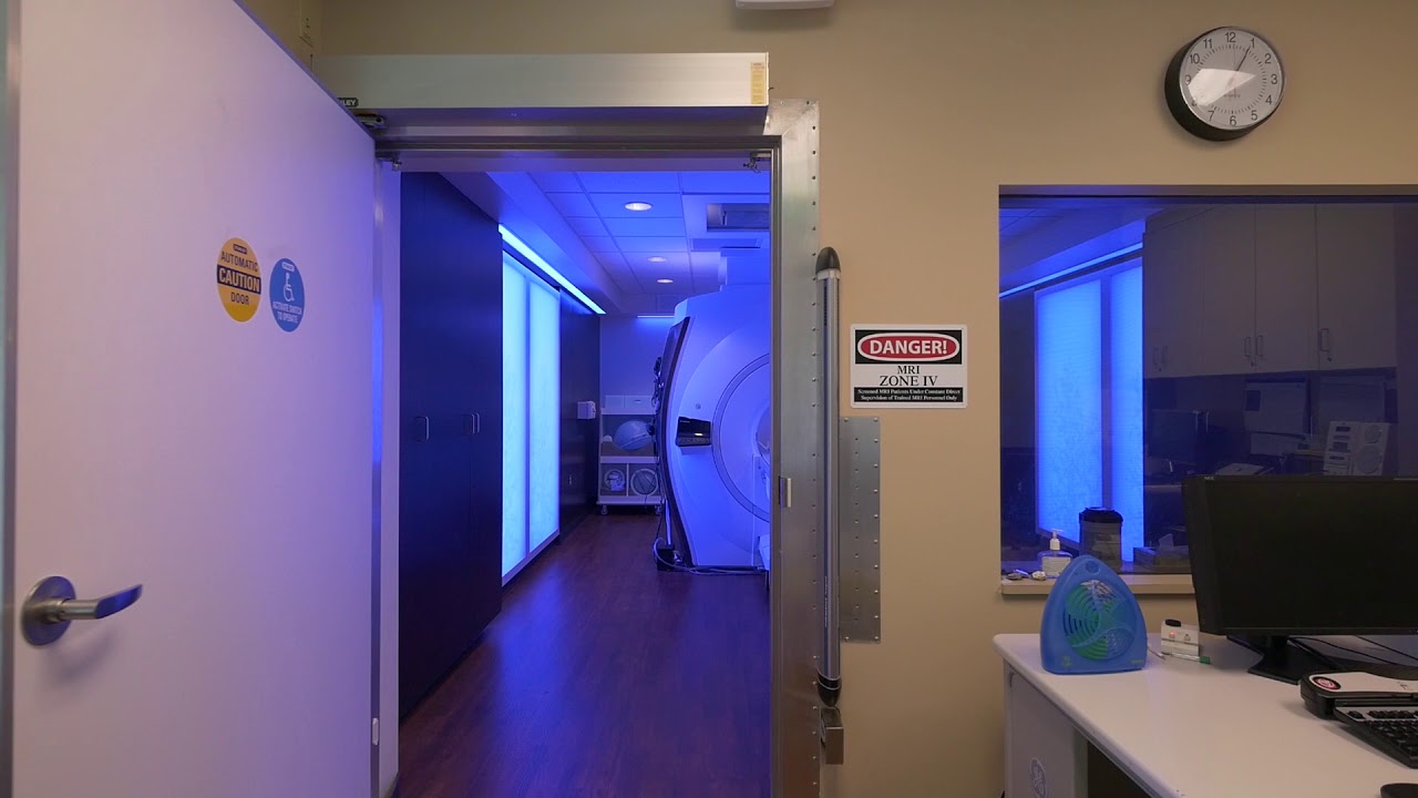 Pdc Automatic Mri Rf Shielded Door Youtube