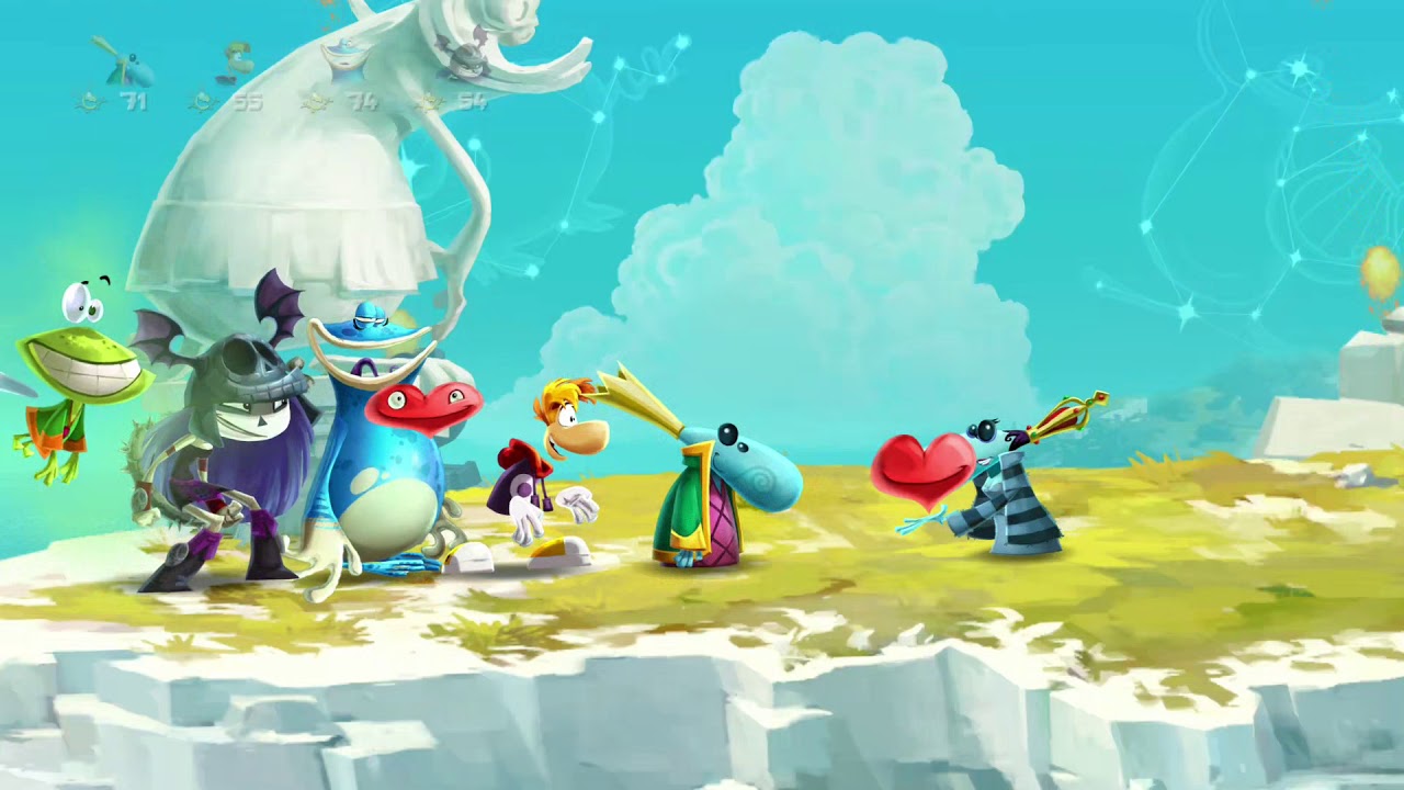 Rayman Legends 4 Players 39 Olympus Maximus Shields Up And Down