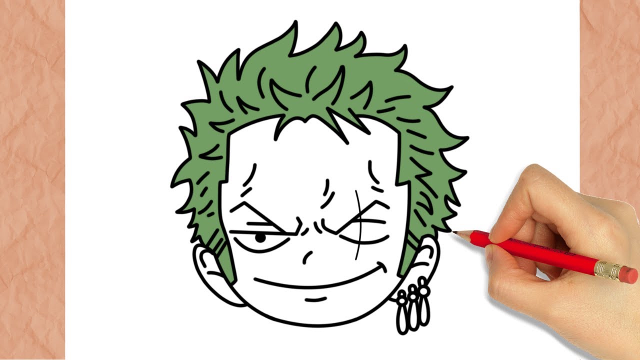 Como Dibujar A Zoro Chibi Youtube