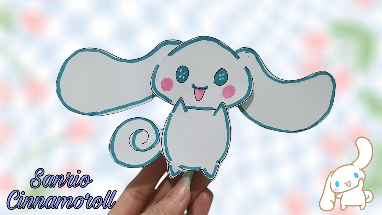 How To Make Cinnamoroll Paper Doll Caracter Youtube