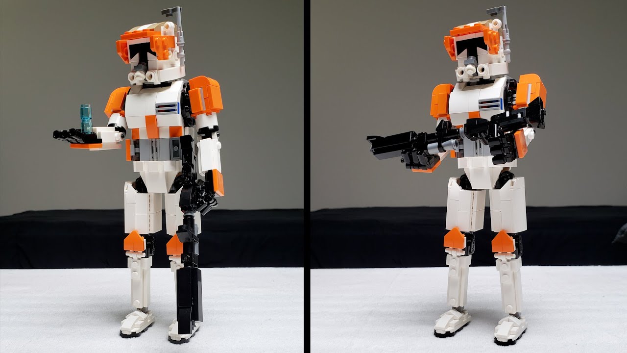 Building Commander Cody In Lego Model By Build Better Bricks Lego
