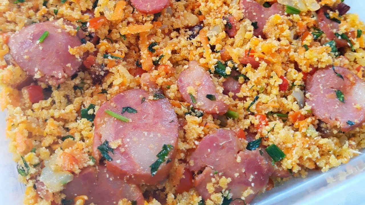 Farofa Super Fácil E Deliciosa Youtube