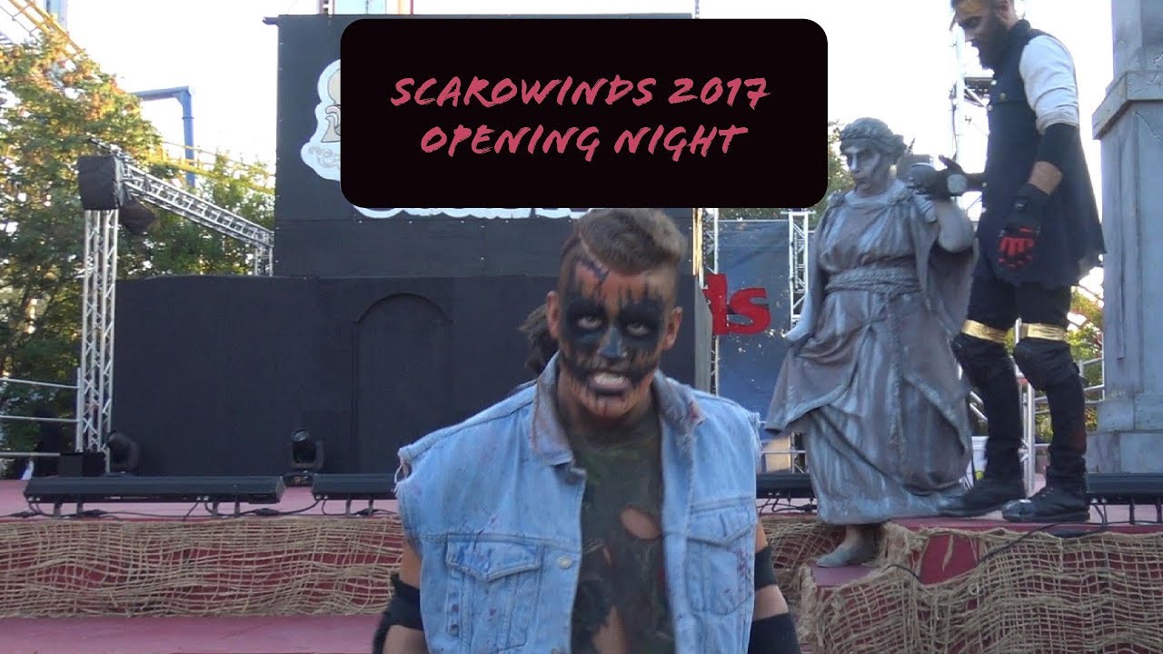 Scarowinds 2017 Opening Night Youtube
