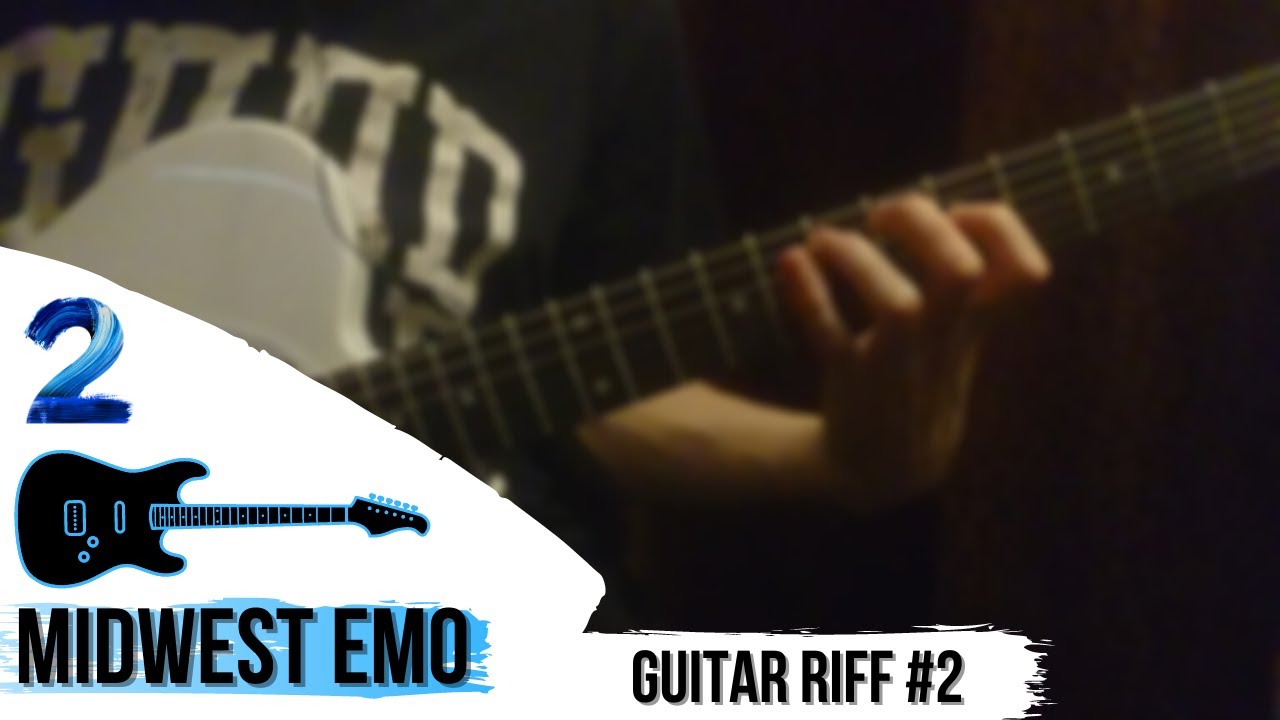 Midwest Emo Guitar Riff 2 Youtube