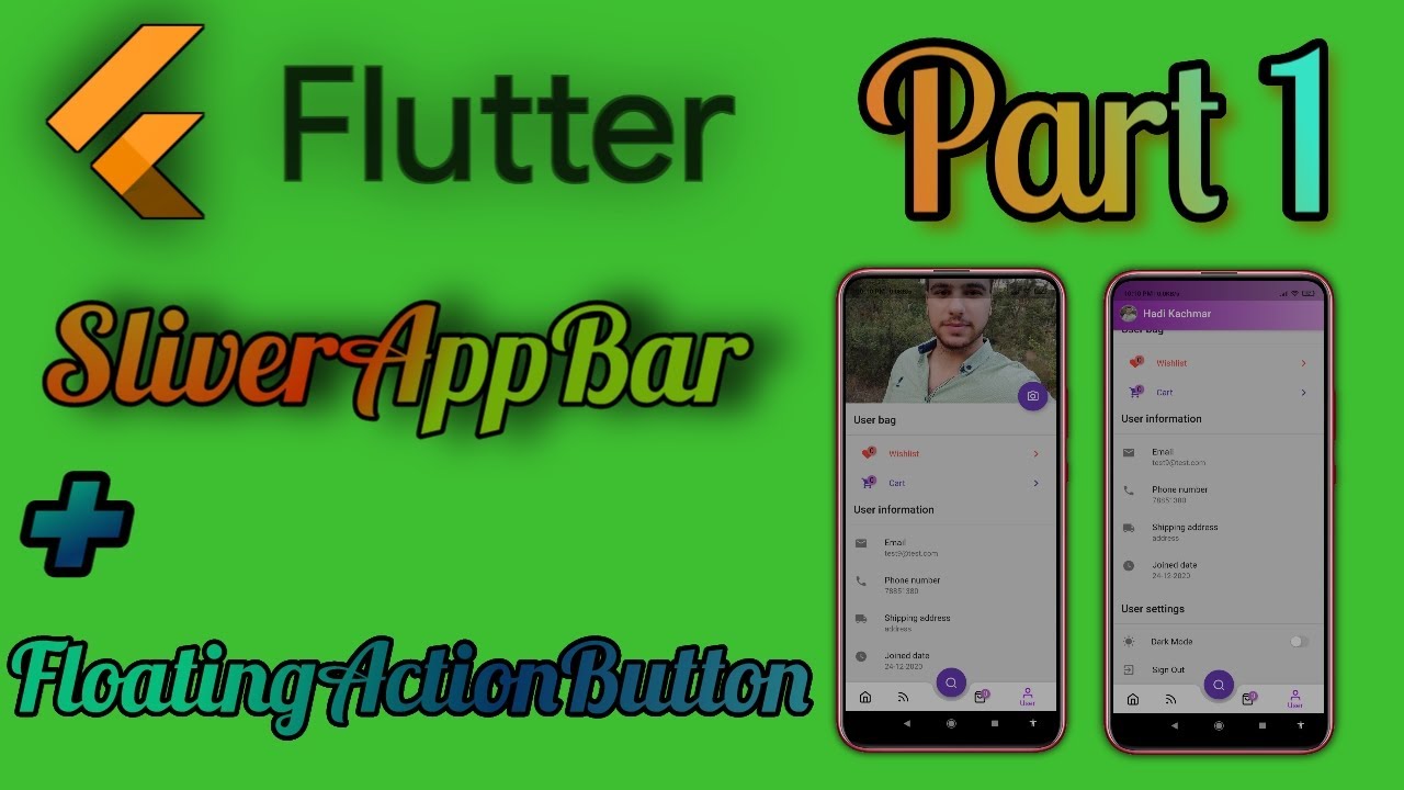 Create The Custom Sliver Appbar Part 1 Similar To Telegram Appbar