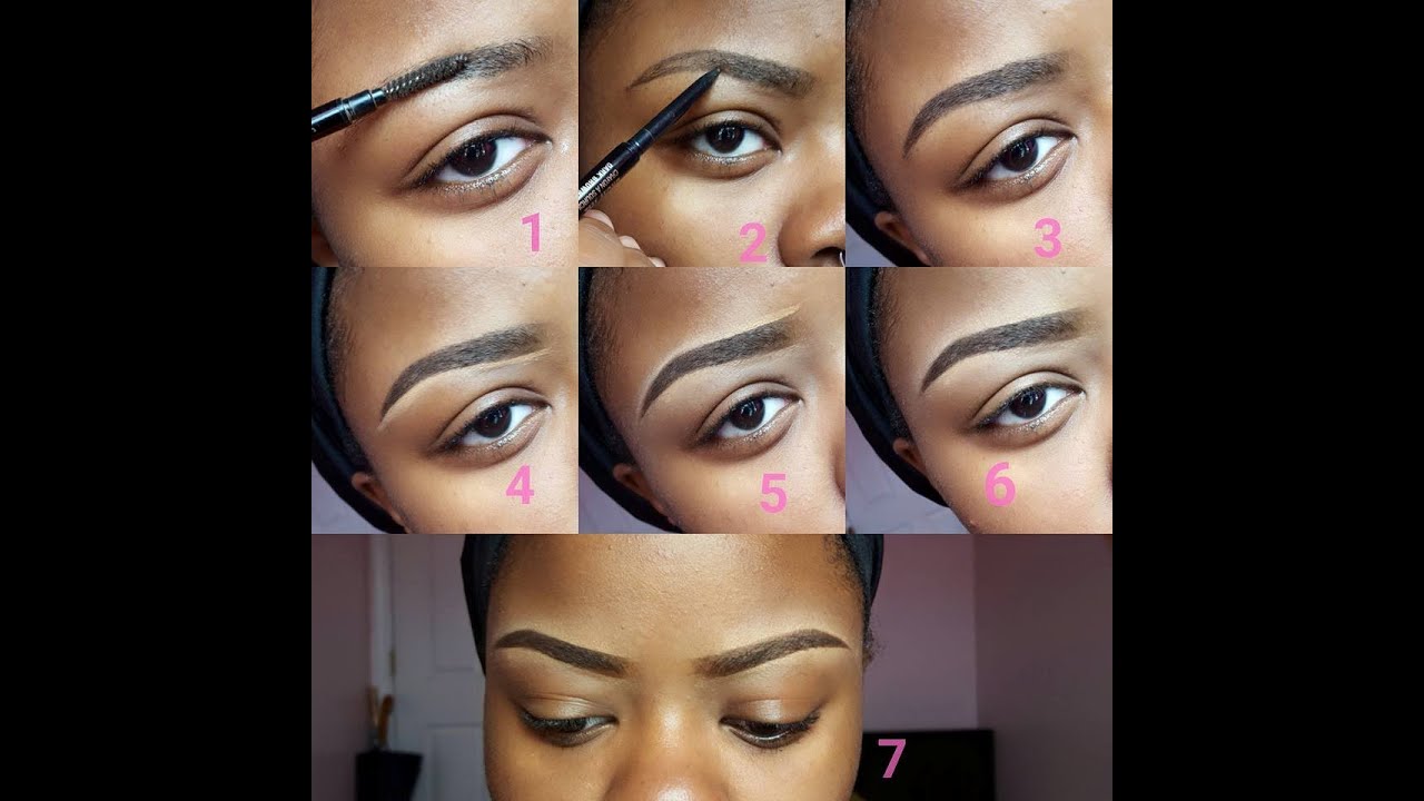 Updated Eyebrow Tutorial Youtube