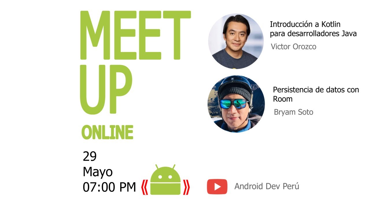 Meetup 29 Android Dev Perú Youtube
