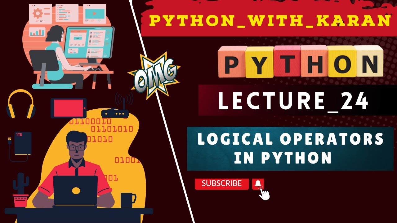 L 24 Logical Operators In Python Youtube