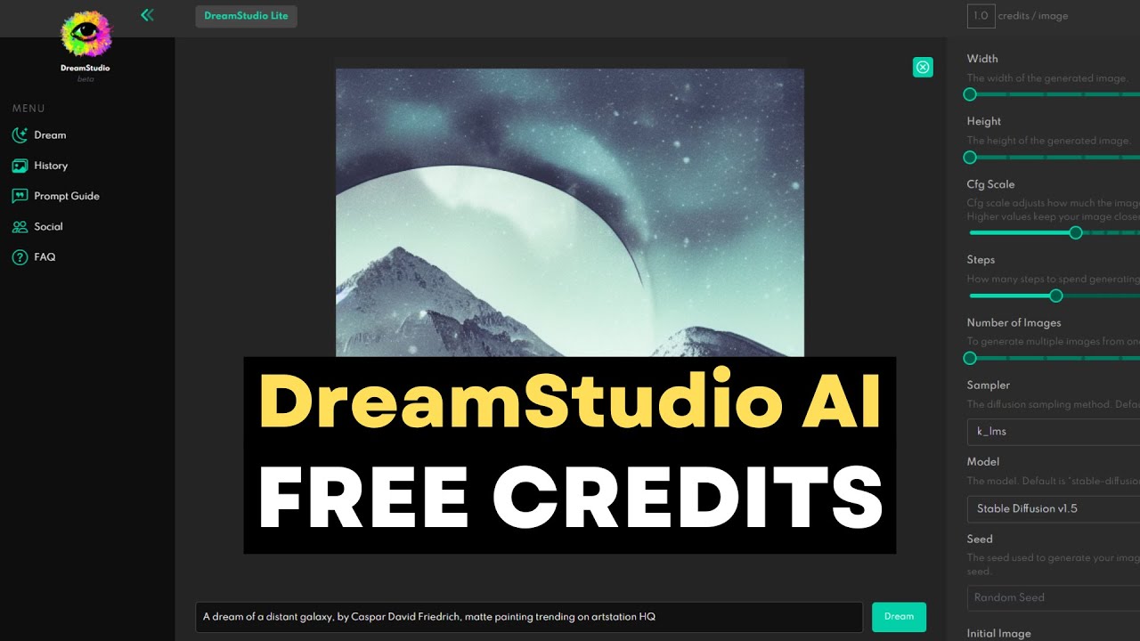 The Smart Way To Use Credits In Dreamstudio Ai Stable Diffusion Youtube