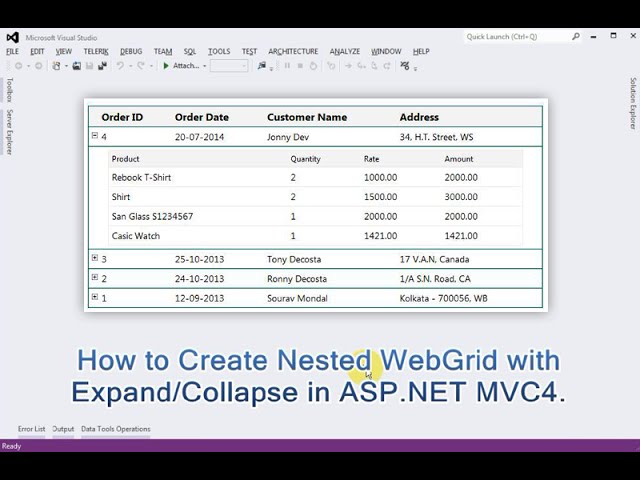 Nested Gridview In Aspnet Using C Parent And Child Accessing Controls