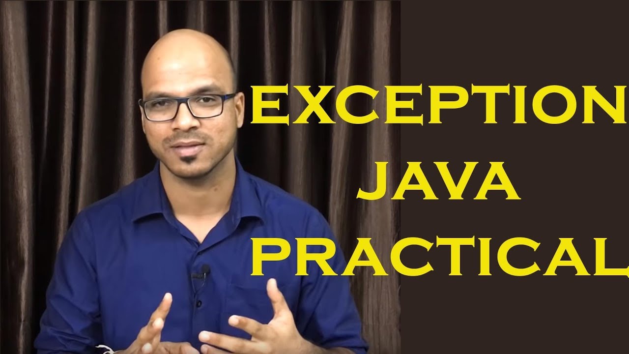 Exception Handling In Java Tutorial Lecture Youtube