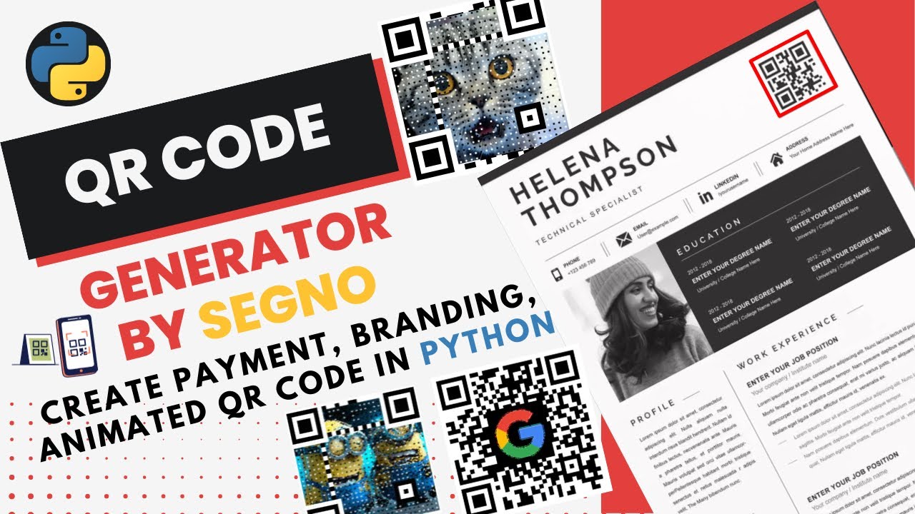 Python Qr Code Generator Project With Source Code Hdrwpt