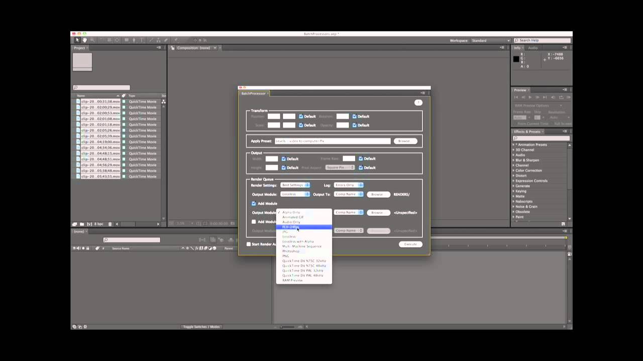 Batchprocessor Script Demo Hd Youtube