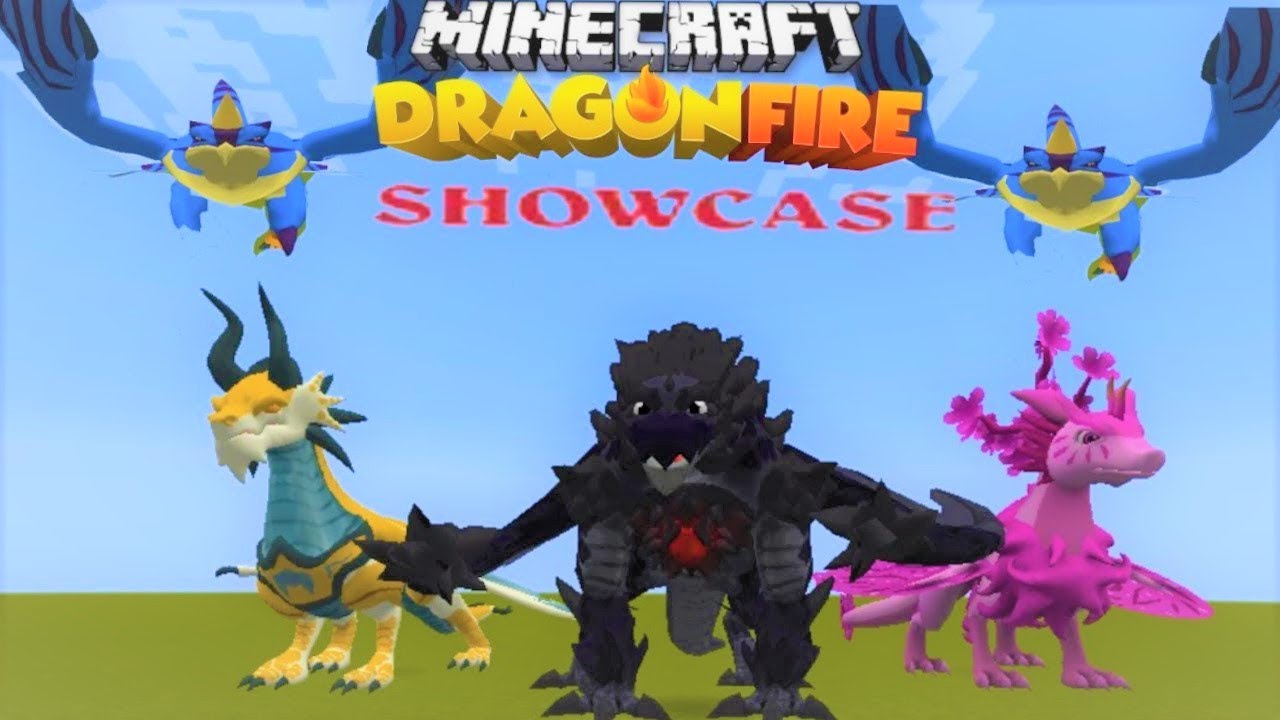 Minecraft Dragonfire Showcase Youtube