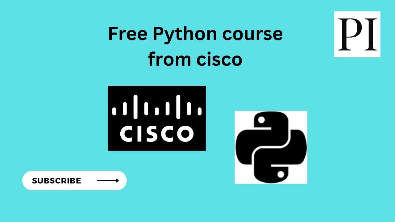 Free Python Course From Cisco Youtube