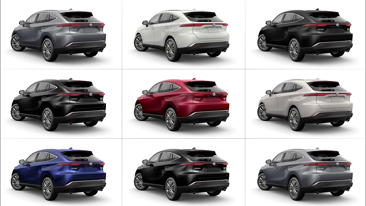 2024 Toyota Venza Colors Latest Toyota News