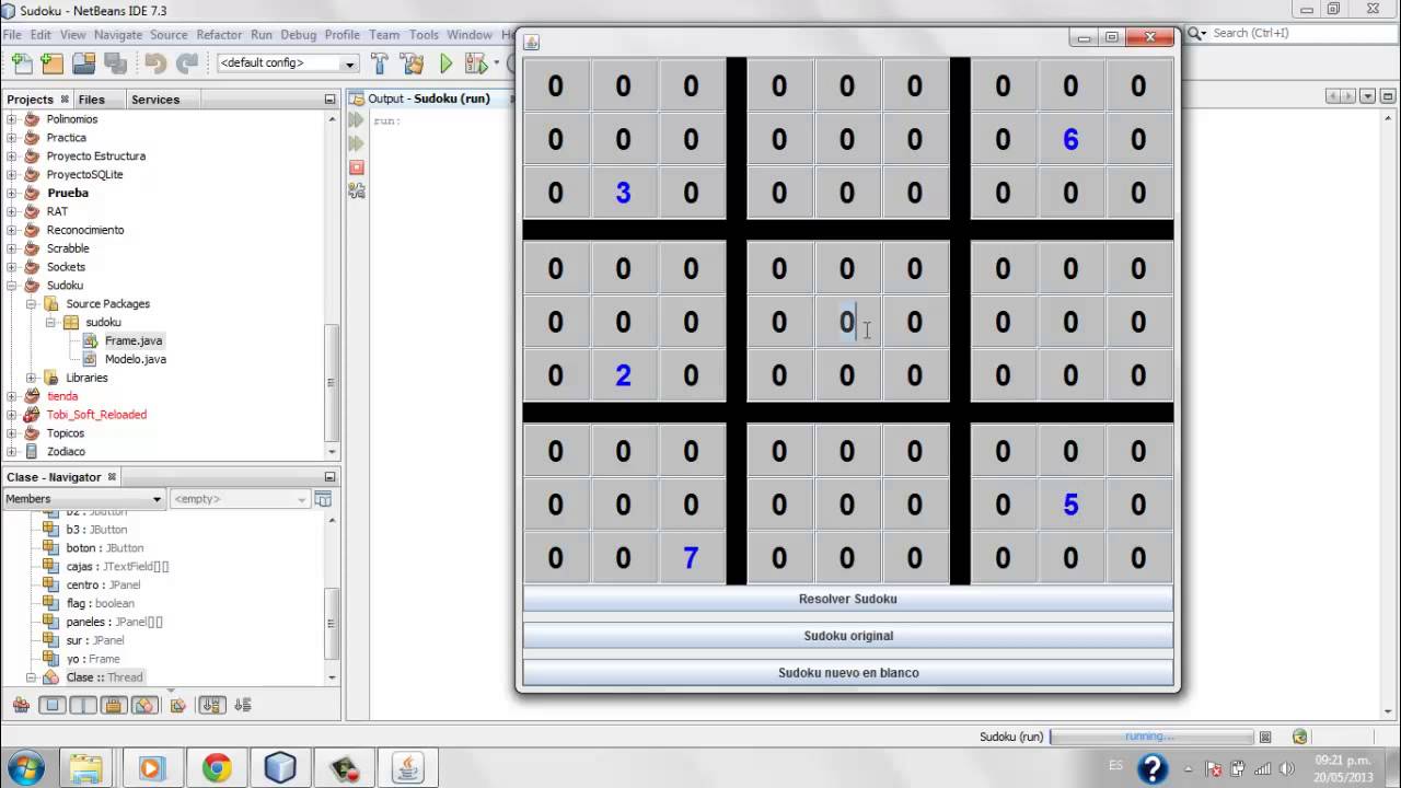 Resuelve Sudoku En Java Youtube