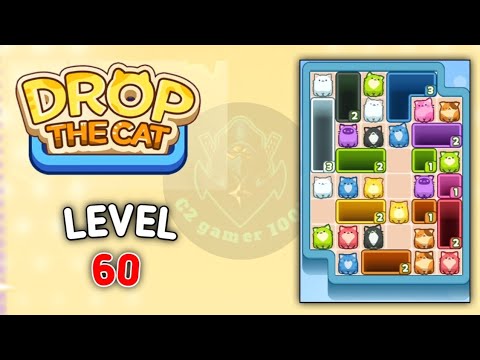 Drop The Cat Level 60 Solution Gameplay Walkthrough Youtube