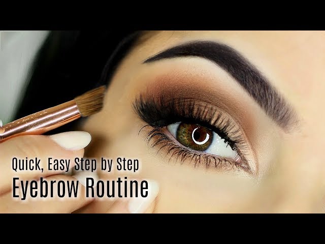How To Makeup Your Eyebrows Step By Step Saubhaya Makeup