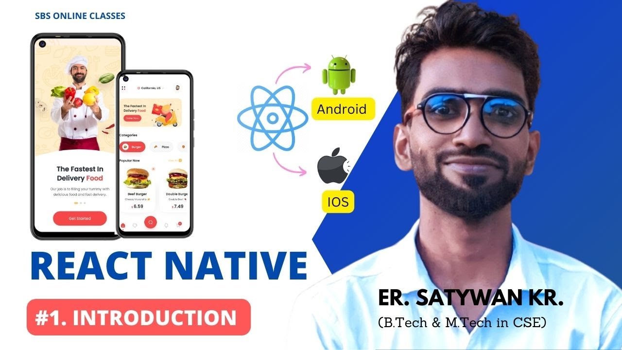 React Native Tutorial In Hindi 1 Introduction What Is React Native