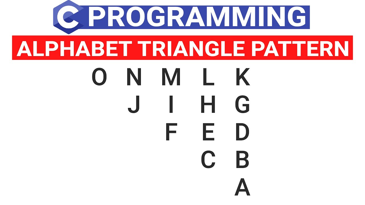 Best Way To Make Triangle Pattern In C Language C Program To Display