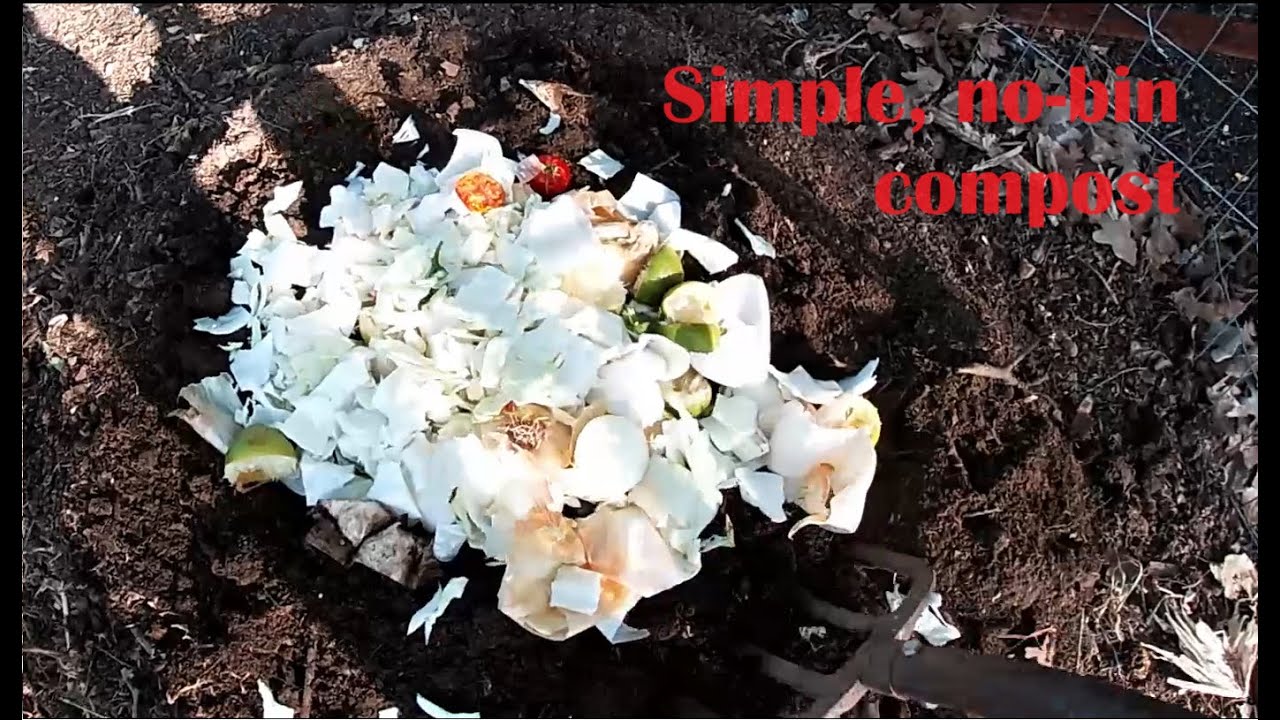 Simple Compost Pile Maintenance No Bin No Rules Youtube